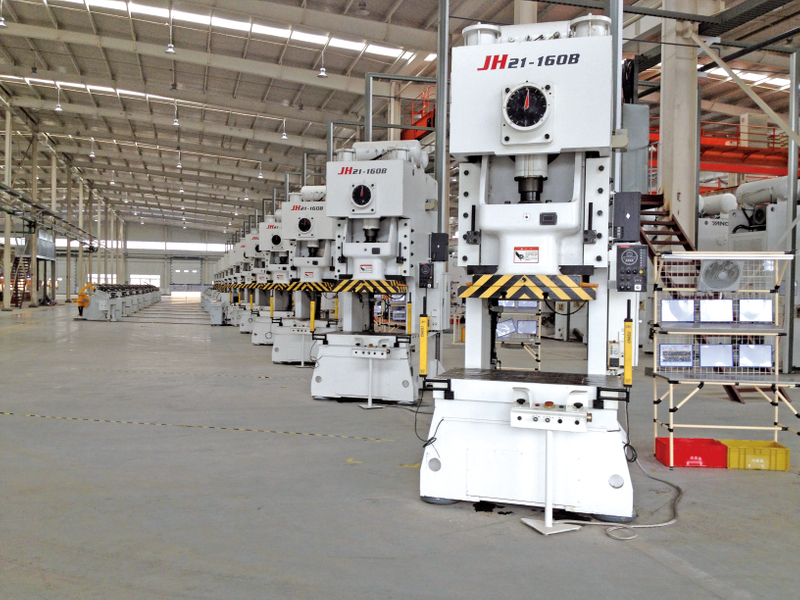 JH21 Series Open Front Fixed Bed Press With Hydraulic Overload Protector from China manufacturer ...